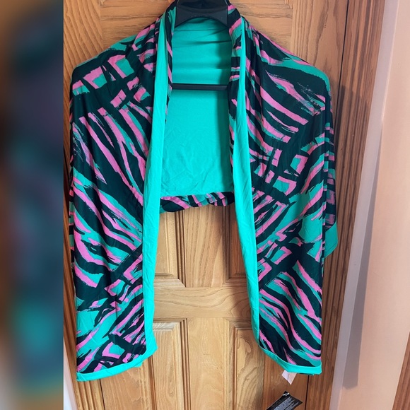 IMAN | Accessories | New Womens Iman Global Reversible Print Scarf ...